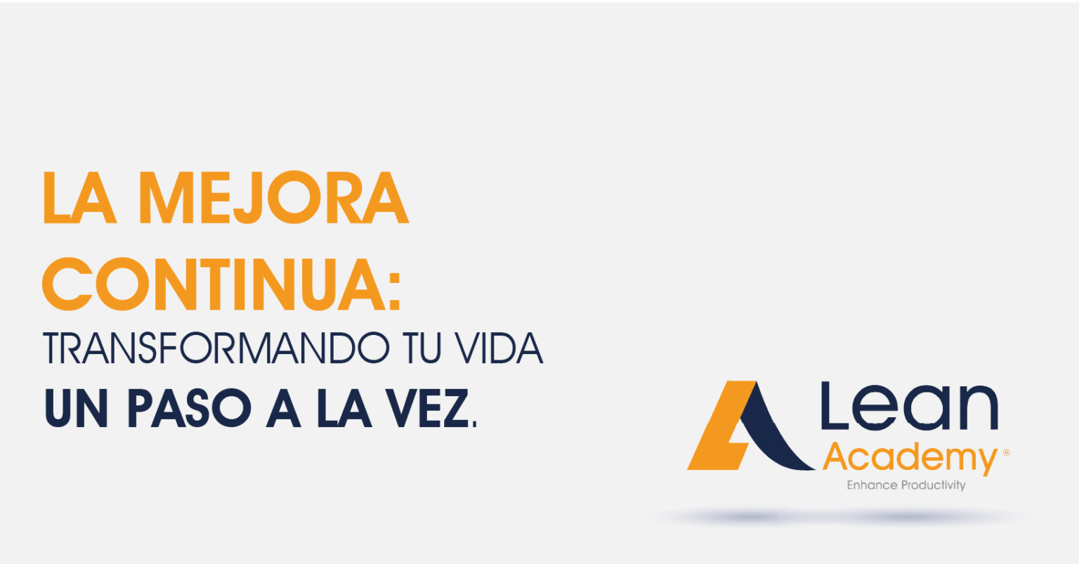 PORTADA- LA MEJORA CONTINUA | Lean Academy